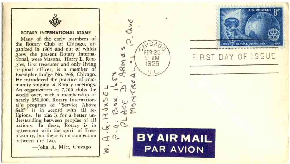 Rotary on Stamps Fellowship | Rotary Global History Fellowship (RGHF)